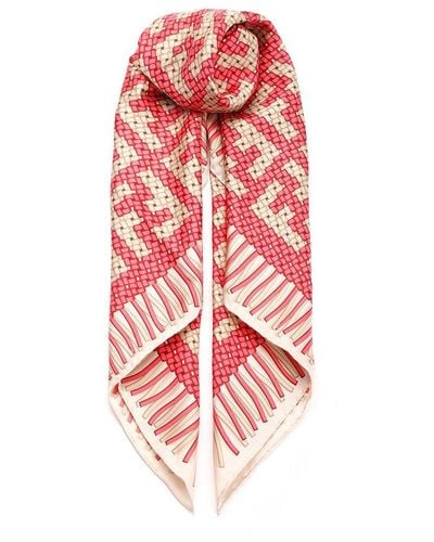 Red Fendi Scarves and mufflers for Women | Lyst