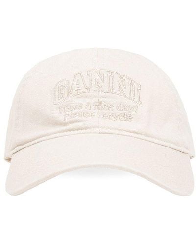 Natural Ganni Hats for Women | Lyst