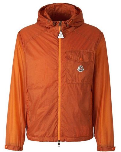 Orange Moncler Jackets for Men | Lyst