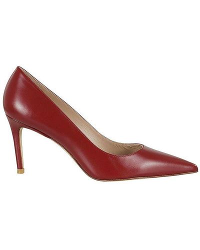 Red Stuart Weitzman Shoes for Women | Lyst