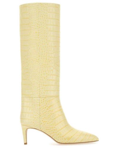 Yellow Knee-high boots for Women | Lyst
