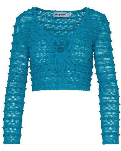 Self-Portrait Sweaters and pullovers for Women | Online Sale up to 71% ...