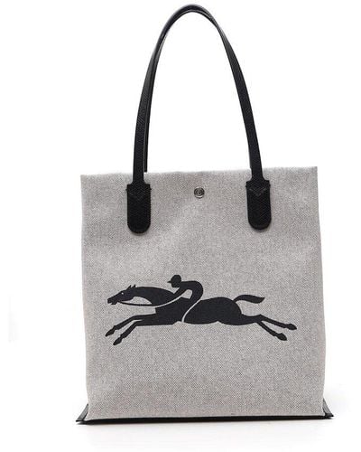 White Longchamp Tote bags for Women | Lyst