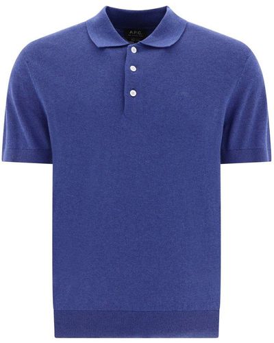 Blue A.P.C. T-shirts for Men | Lyst