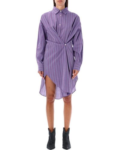 Purple Étoile Isabel Marant Dresses for Women | Lyst
