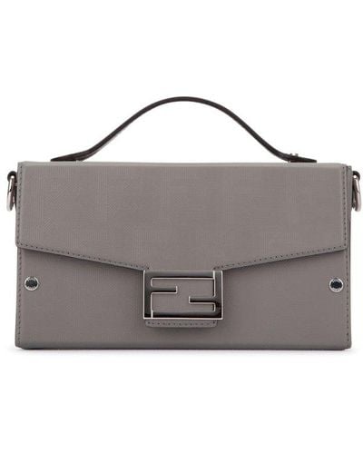 Gray Fendi Tote bags for Men | Lyst