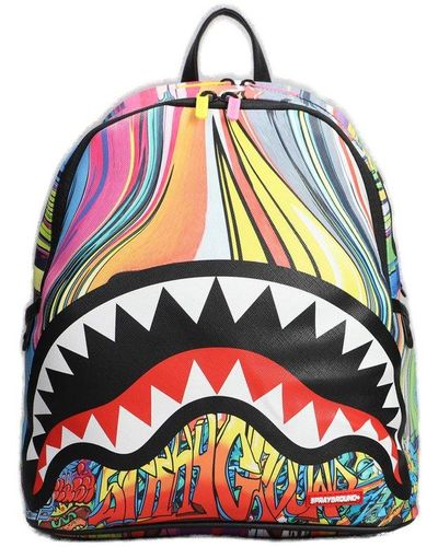 Red Sprayground Backpacks for Women | Lyst