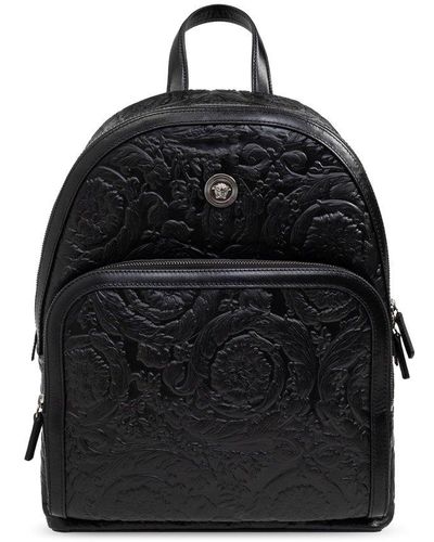 Black Versace Backpacks for Men | Lyst