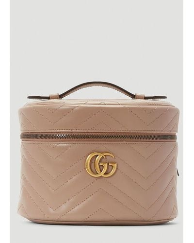 Natural Gucci Makeup bags and cosmetic cases for Women | Lyst