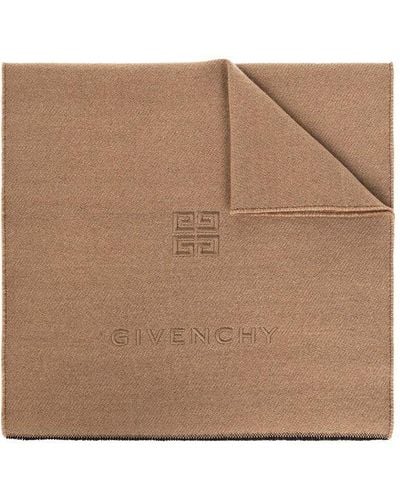 Natural Givenchy Scarves and mufflers for Men | Lyst