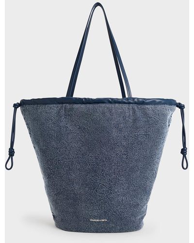 Blue Charles & Keith Tote bags for Women | Lyst