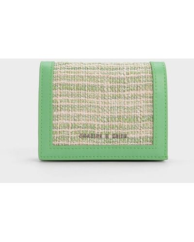 Green Charles & Keith Wallets and cardholders for Women | Lyst