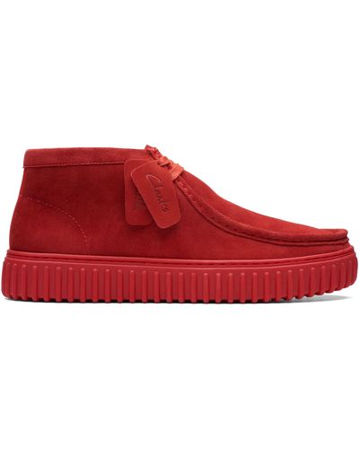 Red Clarks Shoes for Men | Lyst