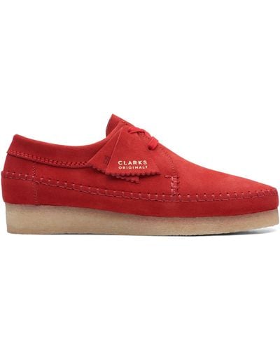 Red Clarks Shoes for Men | Lyst