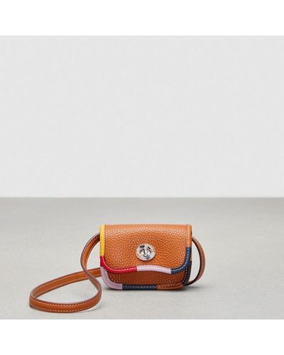 Orange COACH Shoulder bags for Women | Lyst