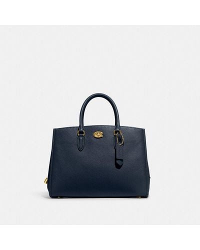 Blue COACH Top-handle bags for Women | Lyst