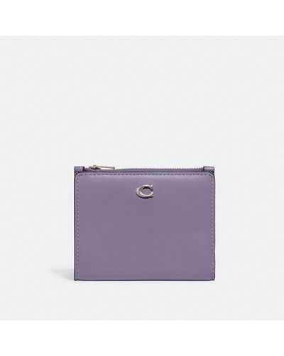 Purple COACH Wallets and cardholders for Women | Lyst