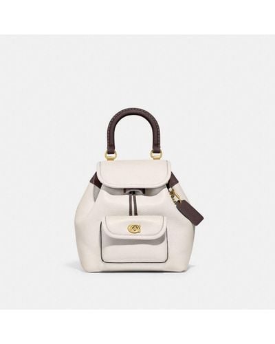 White COACH Bags for Women | Lyst