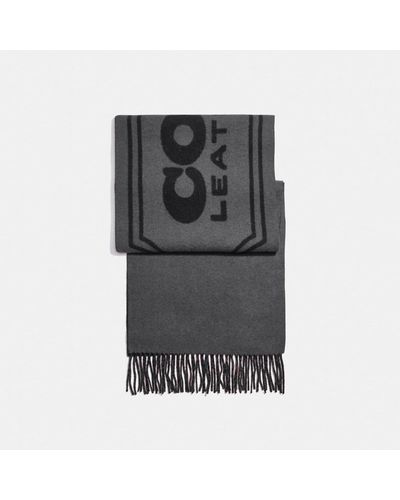 Men's COACH Scarves and mufflers from $175 | Lyst