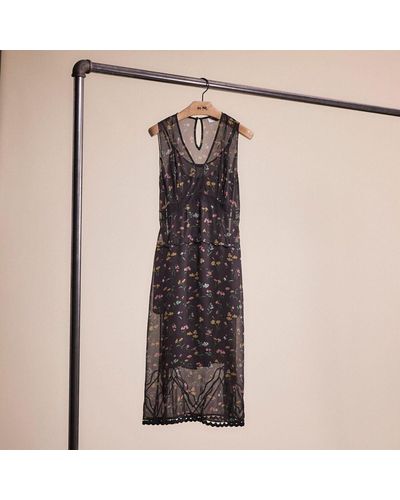 Natural COACH Dresses for Women | Lyst