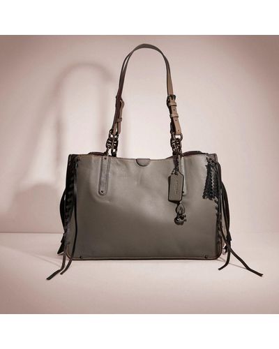 Gray COACH Tote bags for Women | Lyst