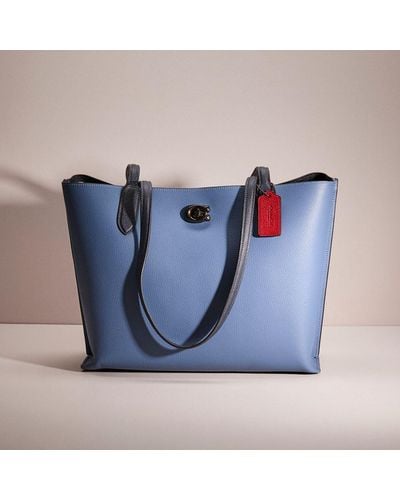 Blue COACH Tote bags for Women | Lyst