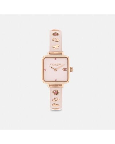 Pink COACH Watches for Women | Lyst