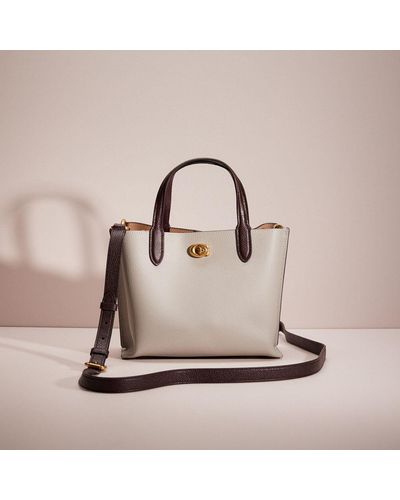 Gray COACH Tote bags for Women | Lyst