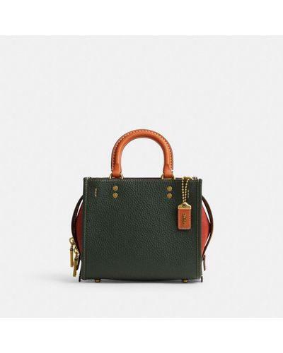 Green COACH Shoulder bags for Women | Lyst