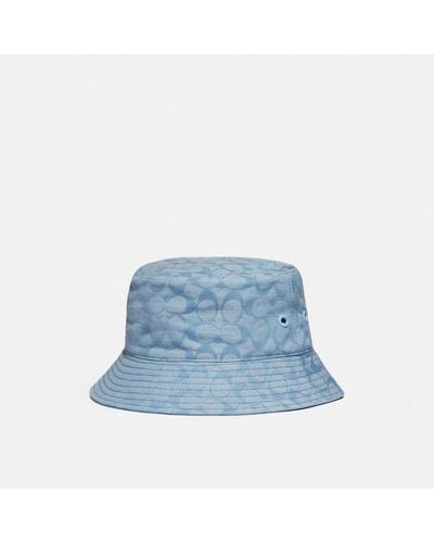 Blue COACH Hats for Men | Lyst