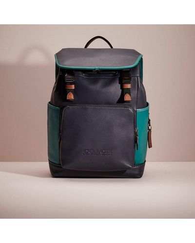 Blue COACH Backpacks for Men | Lyst