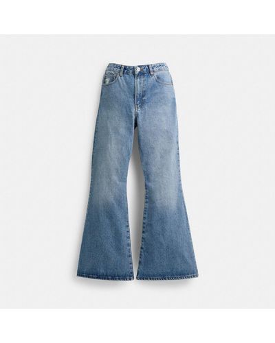Blue COACH Jeans for Women | Lyst