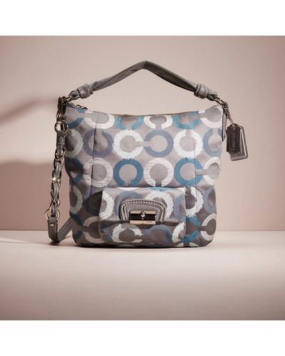 Gray COACH Hobo bags and purses for Women | Lyst