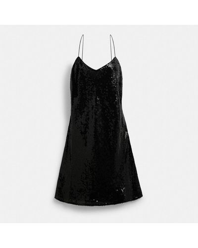 Black COACH Dresses for Women | Lyst