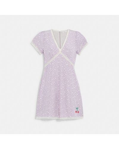 Purple COACH Clothing for Women | Lyst