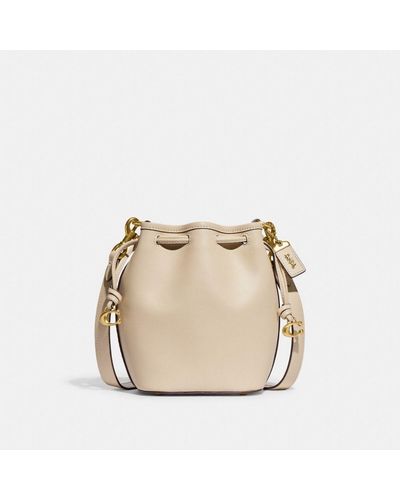 Natural COACH Bucket bags and bucket purses for Women | Lyst