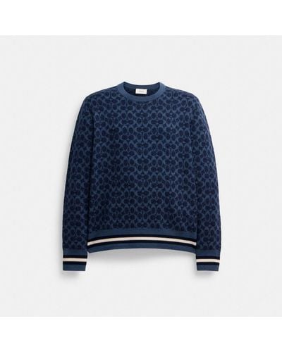 Blue COACH Clothing for Men | Lyst