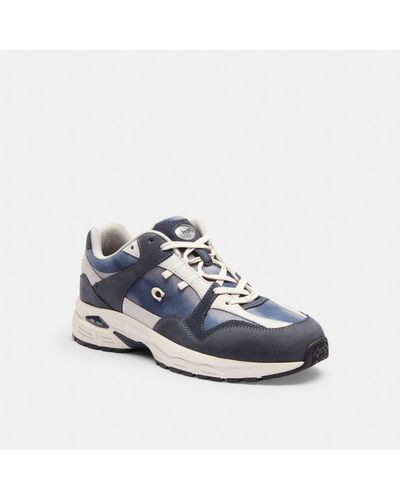 Blue COACH Sneakers for Women | Lyst