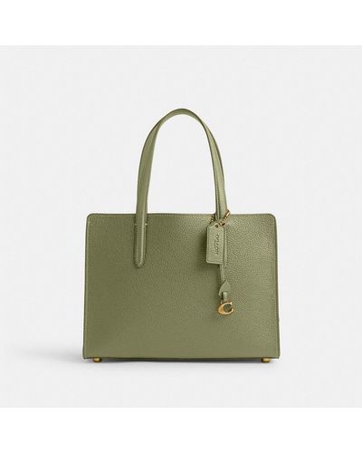 Green COACH Tote bags for Women | Lyst