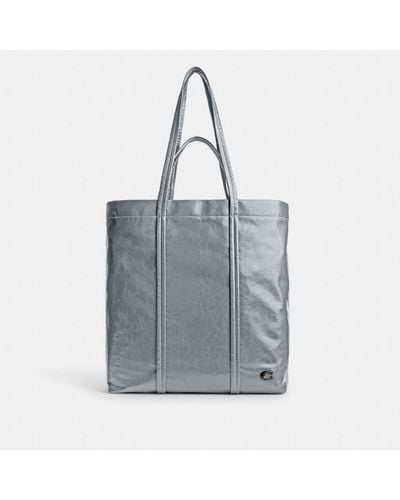 Gray COACH Tote bags for Men | Lyst