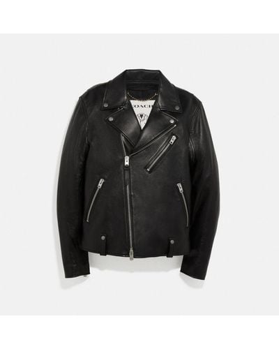 Men's COACH Leather jackets from $898 | Lyst