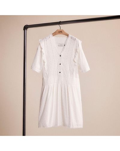 Natural COACH Dresses for Women | Lyst