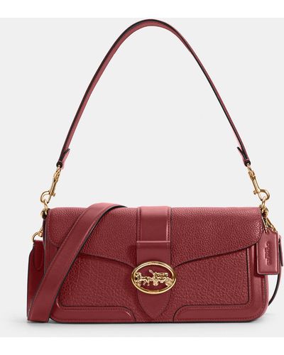 Red Coach Outlet Shoulder bags for Women | Lyst