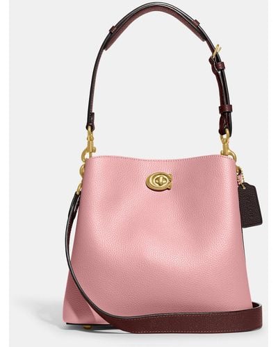 Pink Coach Outlet Bags for Women | Lyst