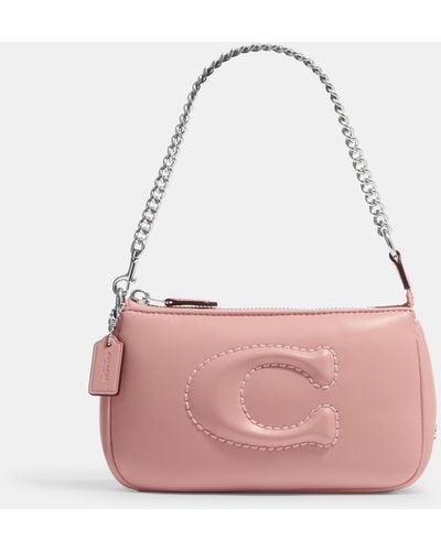Pink Coach Outlet Shoulder bags for Women | Lyst