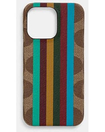 Blue COACH Phone cases for Women | Lyst