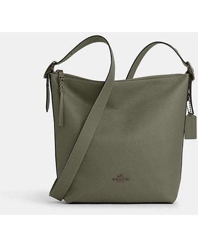 Green COACH Shoulder bags for Women | Lyst
