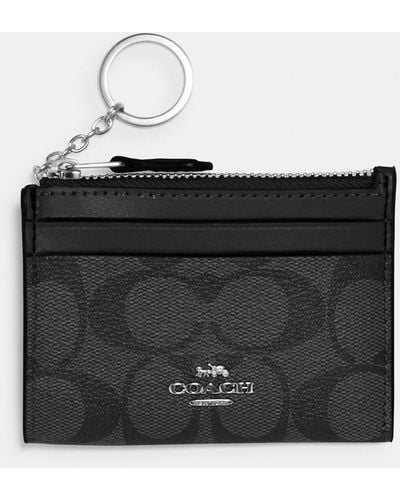 Black Coach Outlet Wallets and cardholders for Women | Lyst