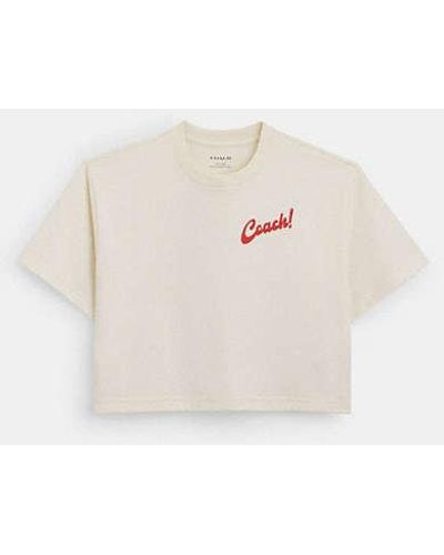 COACH T-shirts for Women | Online Sale up to 70% off | Lyst