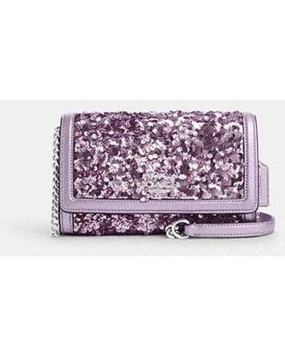 Purple COACH Bags for Women | Lyst
